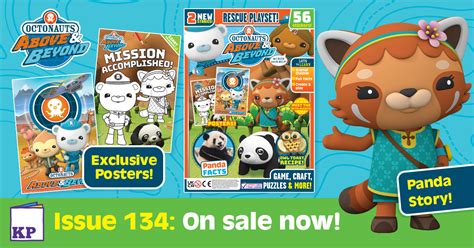 Octonauts Uk Fans Join The Crew In The Latest Issue Of Octonauts Above And Beyond Magazine