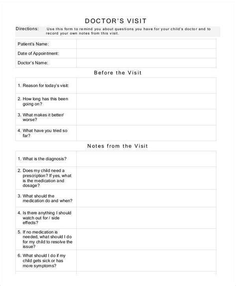 Free 33 Doctor Note Samples In Ms Word