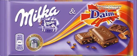 Daim Milka Milk Chocolate 100g Au Pantry Food And Drinks