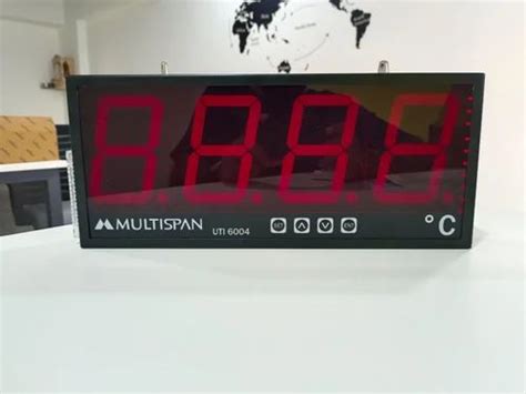 Wall Mounted Jumbo Display Temperature Indicator Model Name Number Uti 6004 At ₹ 4950 Piece In