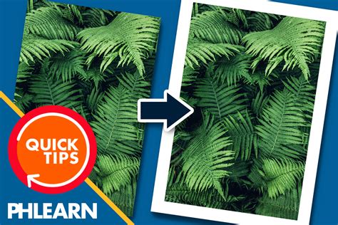 How To Add A Border To A Photo In Photoshop PHLEARN