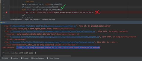 Iter Is Only Supported Inside Of Tffunction Or When Eager Execution Is Enabled · Issue