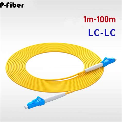Lc Lc Upc Sm Fiber 1 100m Optical Patchcord Simplex 1m 3m 5m 10m 20m
