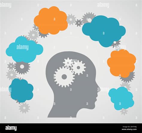 Head Ideas Cogs Stock Vector Image And Art Alamy