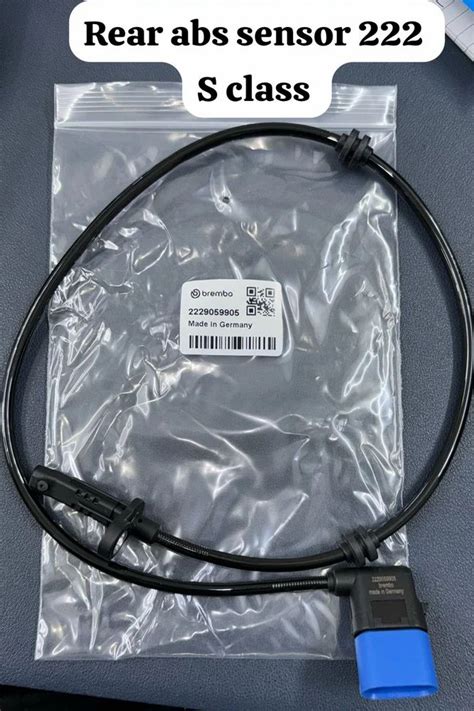 Mercedes Benz S Class W222 Rear Abs Sensor Wheel Speed Sensor At