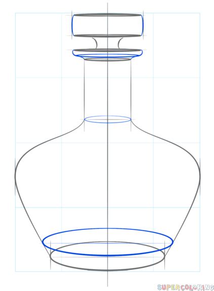 How To Draw A Bottle Step By Step Drawing Tutorials