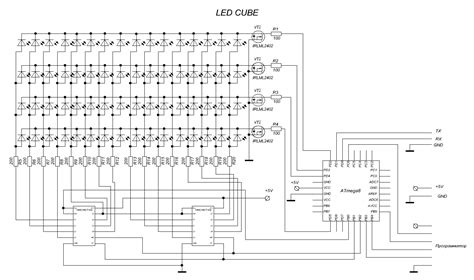 Cветодиодный куб Led Cube Avislab сайт для палких паяльників