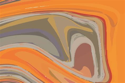 다채로운 추상적 인 액체 대리석 질감 배경 프리미엄 Ai 생성 벡터