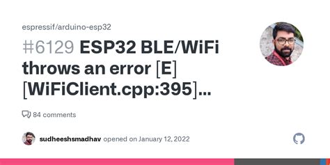 Esp32 Blewifi Throws An Error E Wificlientcpp395 Write Fail On Fd 54 Errno 11 No