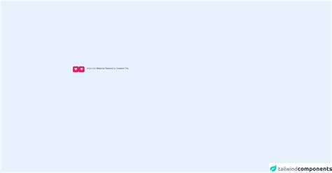 Tailwind Css Icon Button Ripple Effect By Material Tailwind