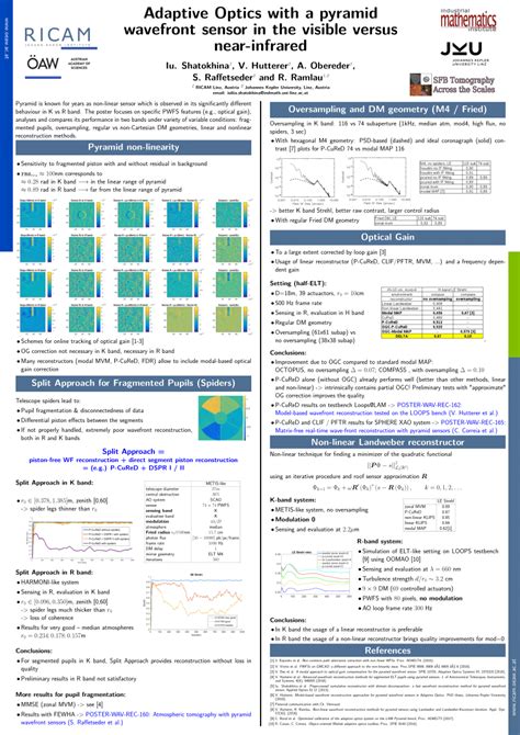 Pdf Adaptive Optics With A Pyramid Wavefront Sensor In The Visible Versus Near Infrared