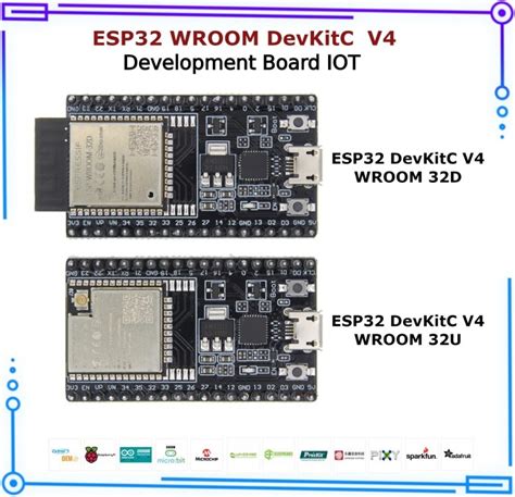 esp32 devkitc v4 high resolution pinout and specs