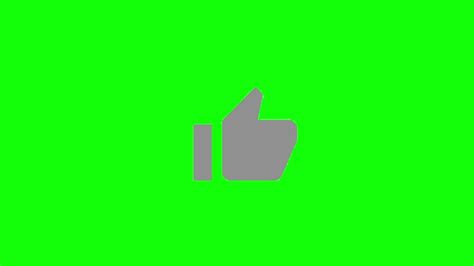 Like Button Green Screen Free To Use Youtube