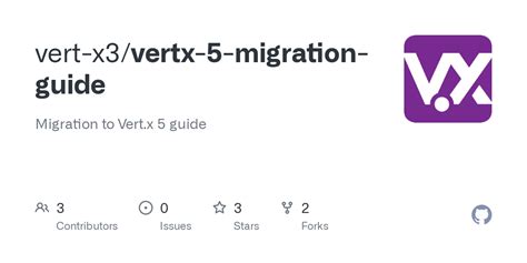 github vert x3 vertx 5 migration guide migration to vert x 5 guide