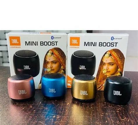 Multicolor Jbl Mini Boost Bluetooth Speaker At Rs Piece In Anupgarh Id