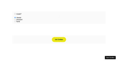 Onfido Sdk Ui Examples Codesandbox