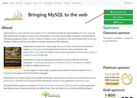 mysql y phpmyadmin cómo instalar y usar bases de datos