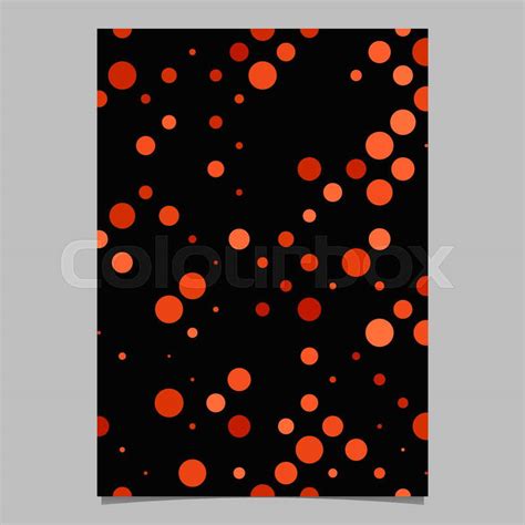 Geometric Dot Pattern Brochure Background Vector Design Colourbox