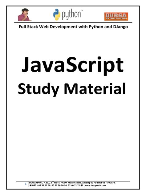 Full Stack Web Development With Python And Django Java Script Pdf Pdf Formalism Deductive
