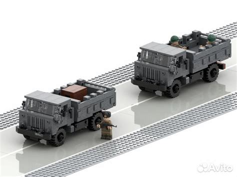 Конструктор lego военный грузовик СССР газ-66 купить в Москве | Личные ...