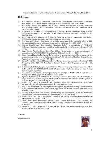 Hiding Sensitive Associationrulepdf Pdf