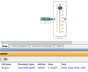 Sigma Studio Volume Control Parameter Q A SigmaDSP Processors SigmaStudio Dev Tool