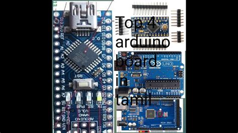 Top 4 Arduino Popular Board In Tamil Youtube