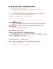 ASL Sentence Structure Understanding Word Order In American Course Hero