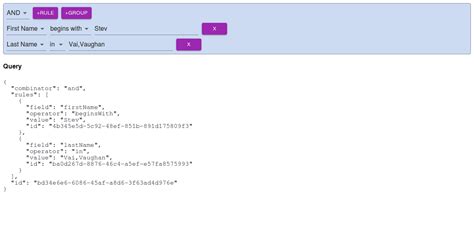 React Querybuilder Material Example Codesandbox