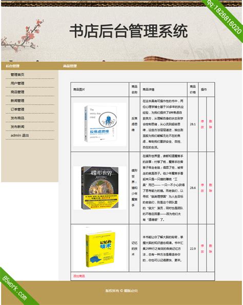 Javajsp Mysql网上书店购物商城毕业设计网站成品学生网页设计制作作业网页制作作业成品网页设计作业计算机毕业设计php作业