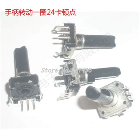 Original Rotary Encoder 360 Degree Rotation Digital Pulse Limit Potentiometer 24 Caton Point In