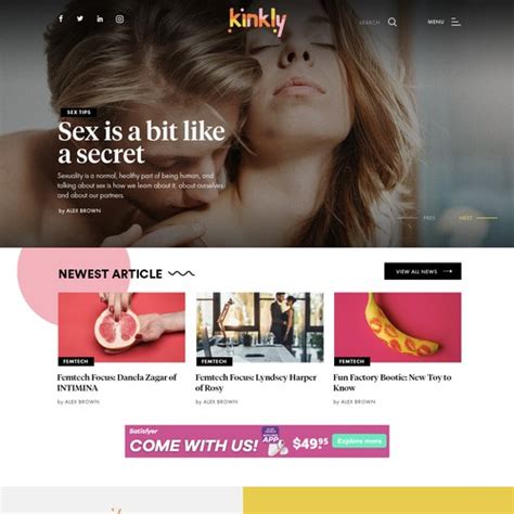 Designs Fun Creative Redesign Of Sex Education Website Web Page