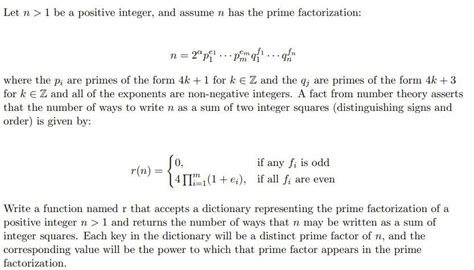 Let N1 Be A Positive Integer And Assume N Has The