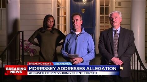 Morrisseys Wife Asks Reporters To Leave As Husband Addresses Sex Allegations