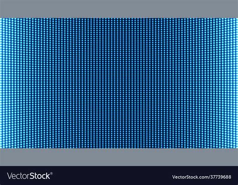 Led Screen Texture Lcd Display With Dots Digital Vector Image