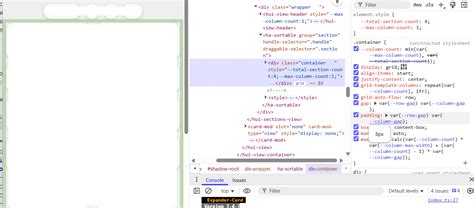 Sections Padding Frontend Home Assistant Community
