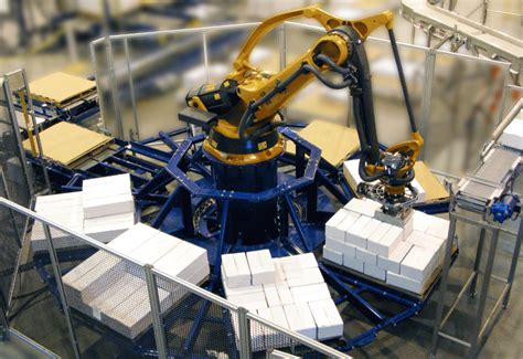 Rotary Pal Robotic Case Palletizer Bw Integrated Systems