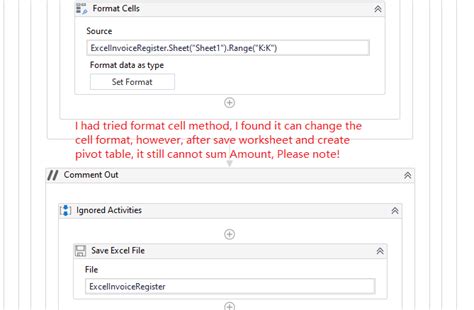 The Excel Amount Column I Had Convert To Number However It Display As Text And It Cannot