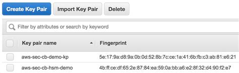 Uploading A Key To EC2 AWS Security Cookbook Book
