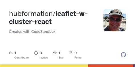 GitHub Hubformation Leaflet W Cluster React Created With CodeSandbox GitHub Hubformation Leaflet W Cluster React Created With CodeSandbox