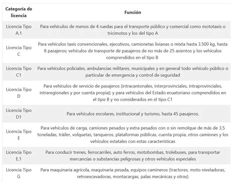 Tipos De Licencias De Conducir Y Categorías 2026 Elyex