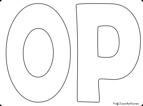 MOLDE DE LETRAS GRANDES Ensinar Aprender