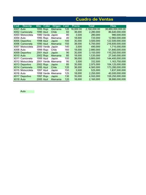 Curso De Formulas Excel Pdf