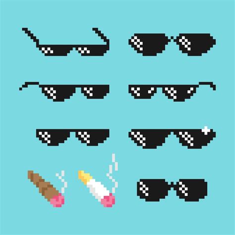 Hipster Glasses Frames Vector Glasses Set Vector Modern And Vintage