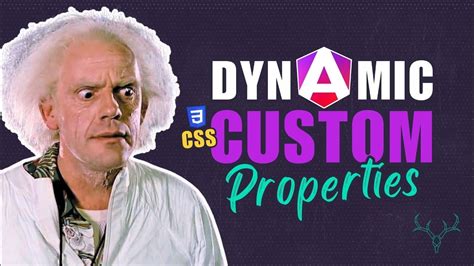 3 Ways To Add Dynamic Css Custom Properties In Angular Youtube