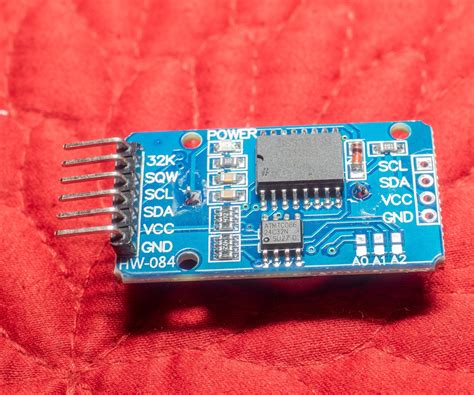 How To Use A Real Time Clock Module Ds3231 5 Steps Instructables
