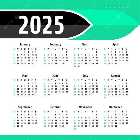 รูปปฏิทินปี 2568 พื้นหลังโปร่งใส เวกเตอร์ Png ปีใหม่ 2568 สวัสดีปีใหม่ 2568 ปฏิทินปี 2025ภาพ