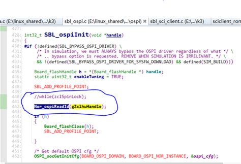 Tda4vm Sblospiinit Read Device Id Faile Processors Forum Processors Ti E2e Support Forums