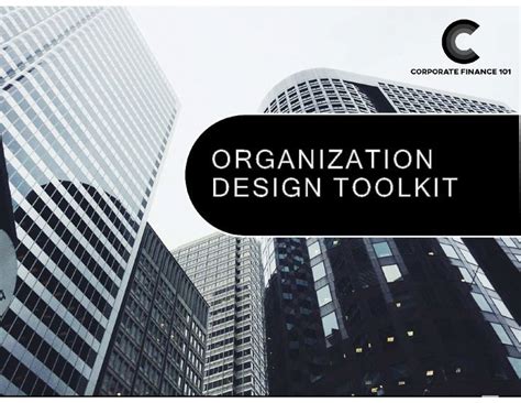 Organization Design Toolkit Ppt Slide Deck Organizational Design Business Case Optimization