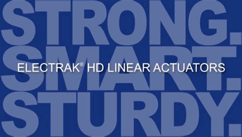 Electrak Hd Linear Actuator Thomson